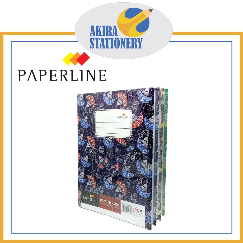 Jual Hard Cover PAPERLINE Quarto 200 / Buku Akutansi Keuangan PPL ...