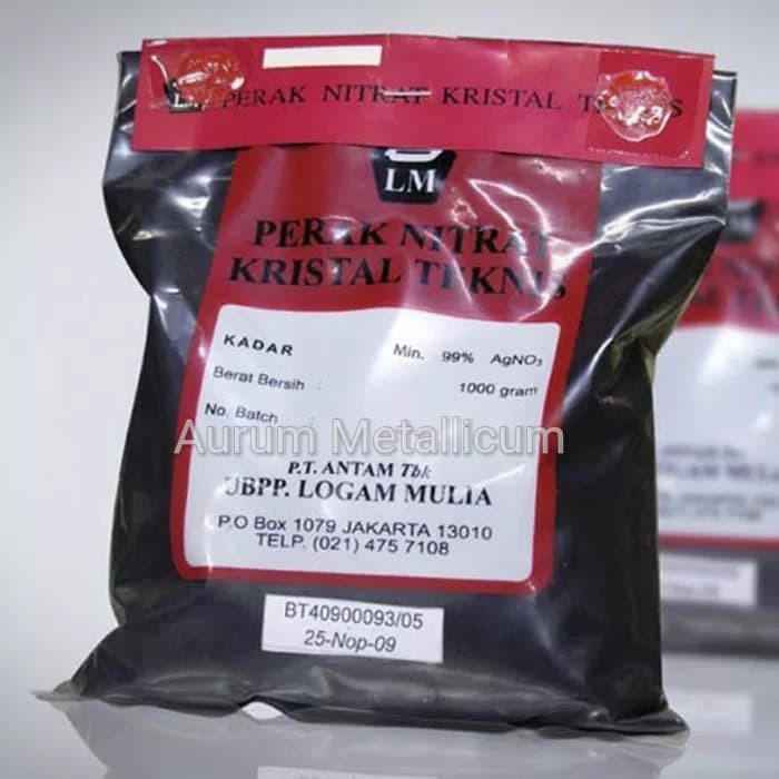 Jual AgNO3 Silver Nitrate Perak Nitrat 99% harga pergram | Shopee Indonesia