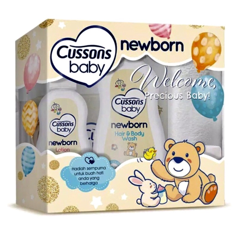 Jual Cussons Baby Newborn Small Gift Box | Paket Set Hadiah Bayi ...