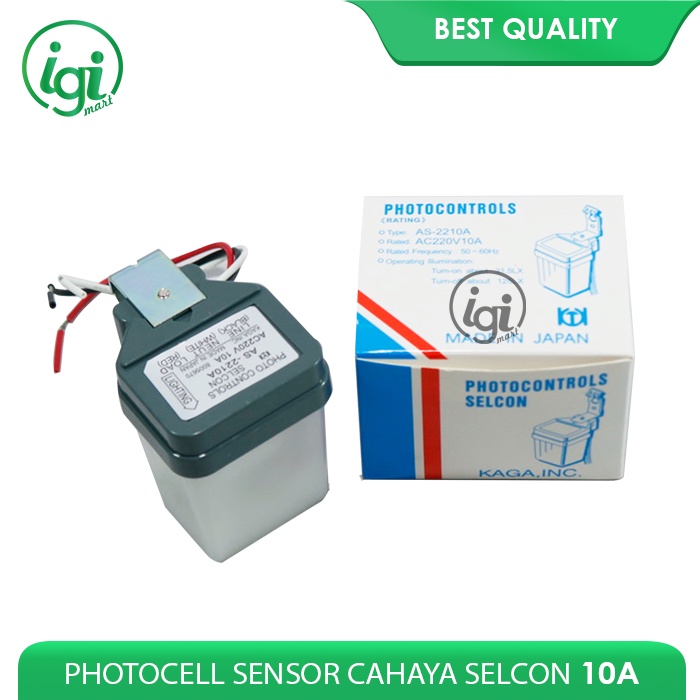 Jual PHOTOCELL SENSOR CAHAYA 10A SELCON / FOTOCELL FOTOCELL PHOTO ...