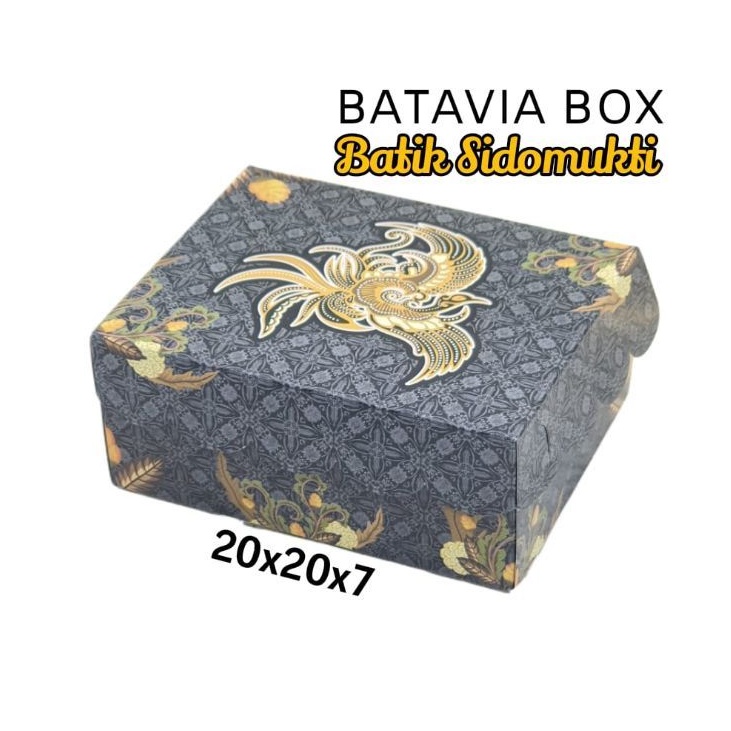 Jual Box snack uk 15,8 X 12,5 Batik Sidomukti | Shopee Indonesia