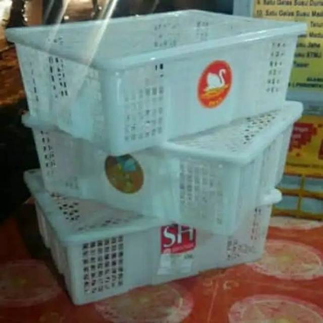 Jual Keranjang Plastik Bekas Packing Buah Bentuk Persegi | Shopee Indonesia