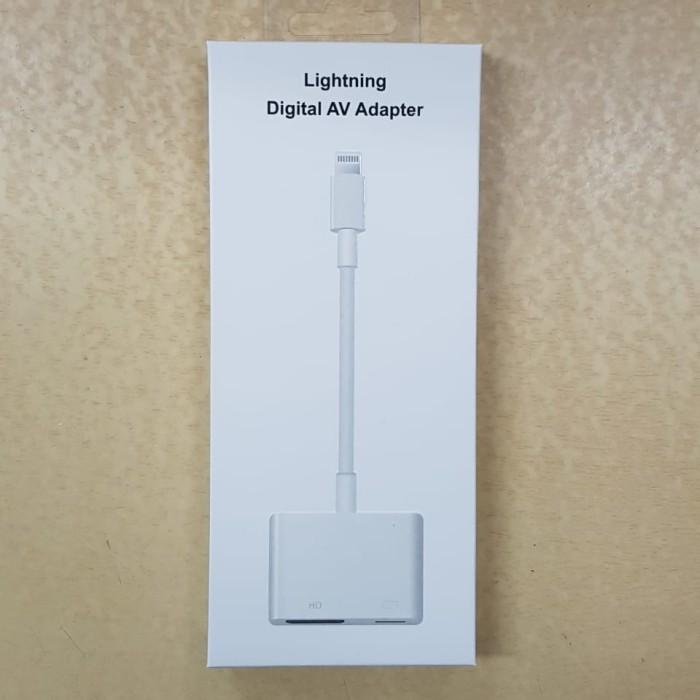 Jual Kabel Lightning to HDMI Digital AV Adapter For Apple iPad iPhone ...