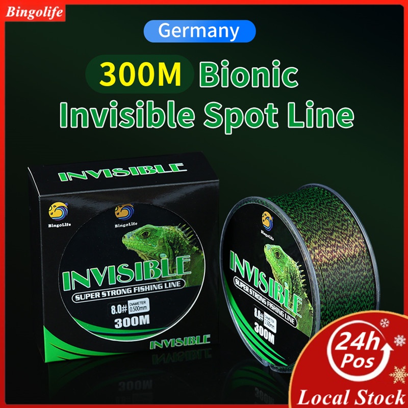 Jual Bingolife 300m Garis Pancing Nilon Senar Titik Tak Terlihat Garis ...