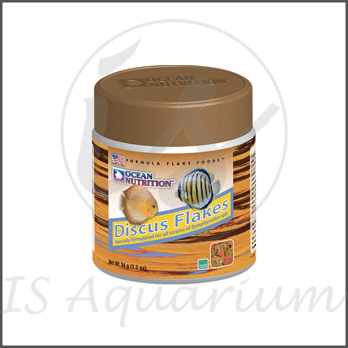 Jual Ocean Nutrition Discus Flakes 34gr ON Makanan Ikan Flake Premium ...