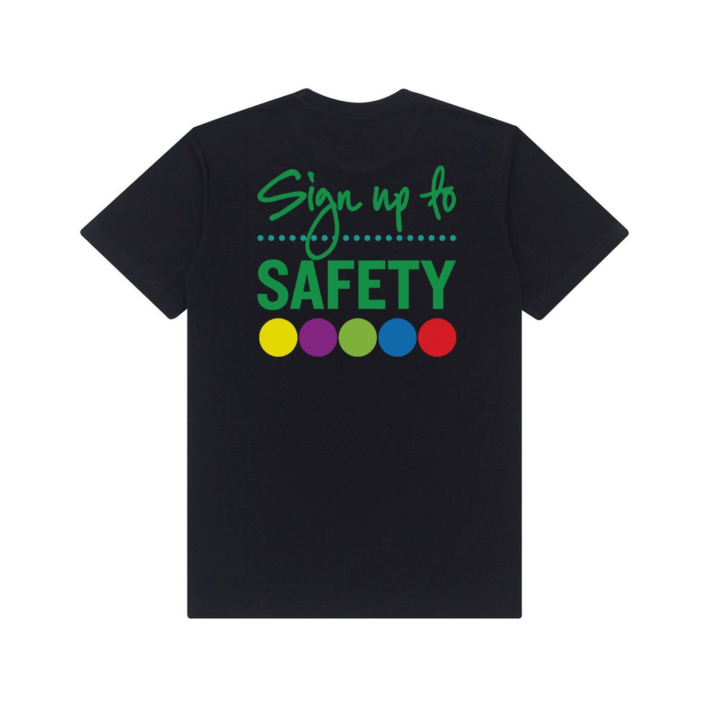 Jual Tshirt Sign Up To Safety (Unisex) | Shopee Indonesia