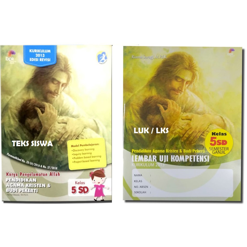 Jual SD KELAS 5 BUKU PAKET dan LUK/LKS Ganjil PENDIDIKAN AGAMA KRISTEN ...