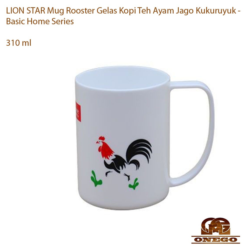 Jual LION STAR Gelas Mug Rooster - Ayam Jago Kukuruyuk - Basic Home ...