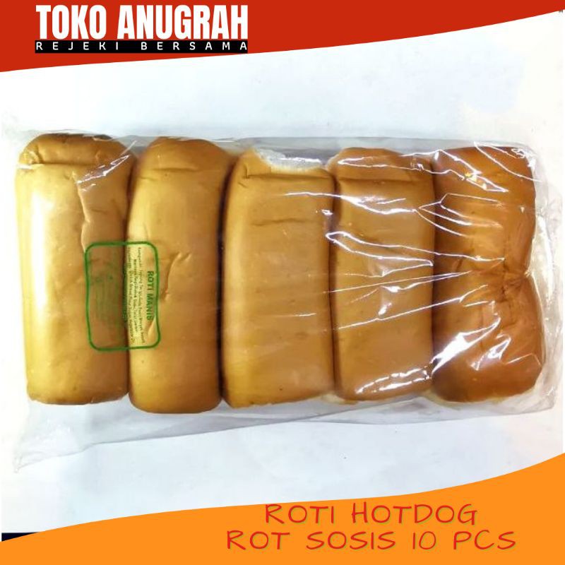 Jual Roti Sosis | Roti Hotdog 8 Pcs | Shopee Indonesia