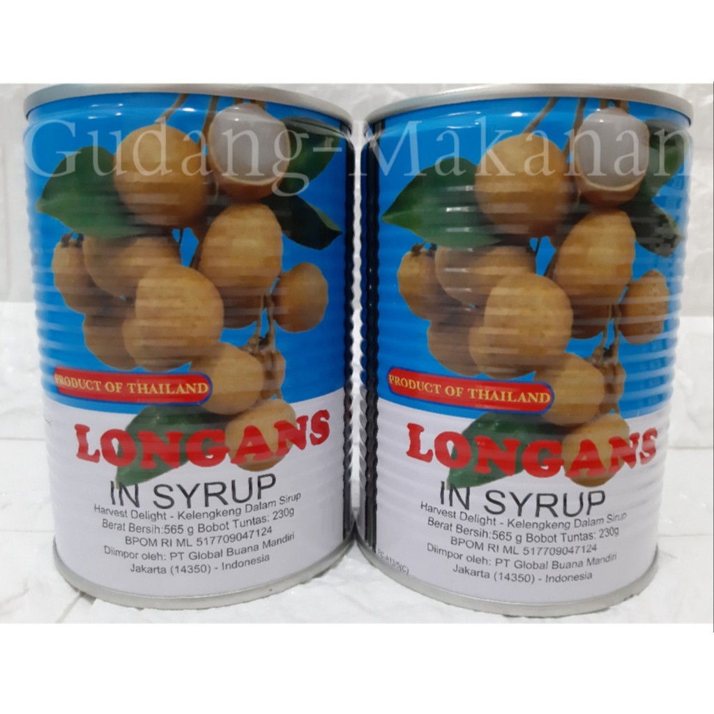 Jual Longan Kaleng / Longans in syrup 565 gr (Kartonan isi 12 kaleng ...