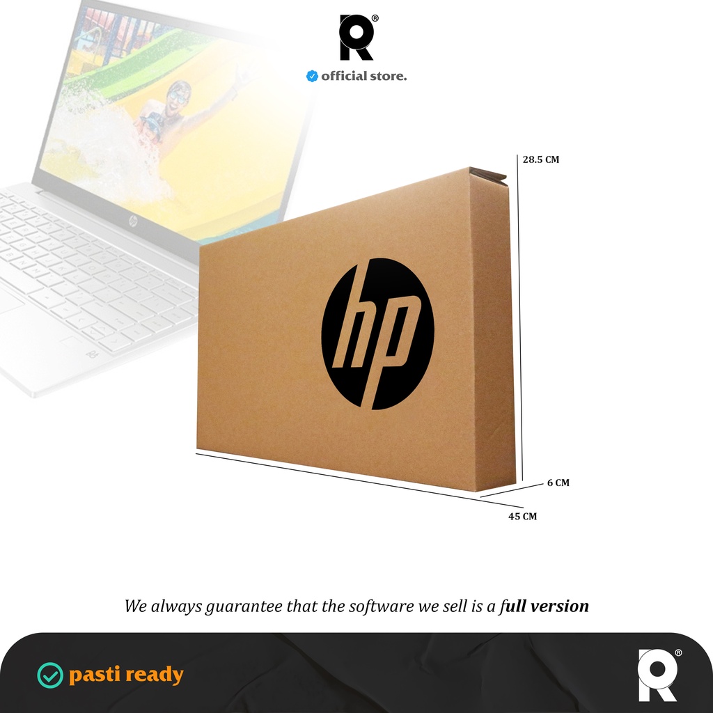 Jual BOX LAPTOP HP 1 SET | 45x6x28.5 cm | Kardus Laptop | Shopee Indonesia