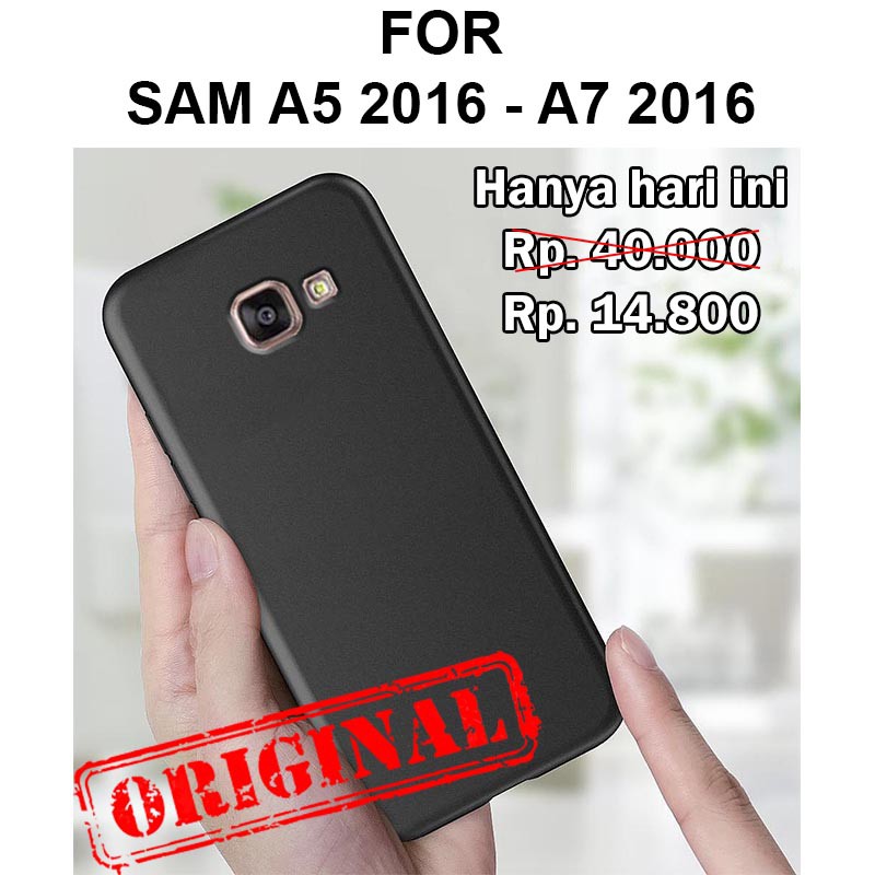 Jual TPU case Samsung A5 A7 2016 A510 A710 softcase casing cover ...