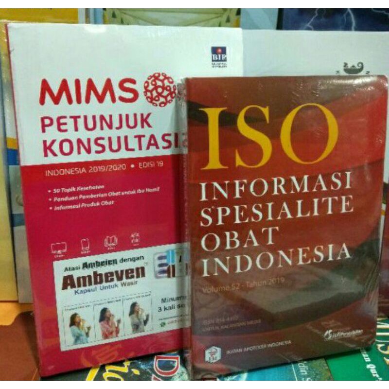 Jual Paket Iso Obat Indonesia & MIMS Petunjuk Konsultasi | Shopee Indonesia