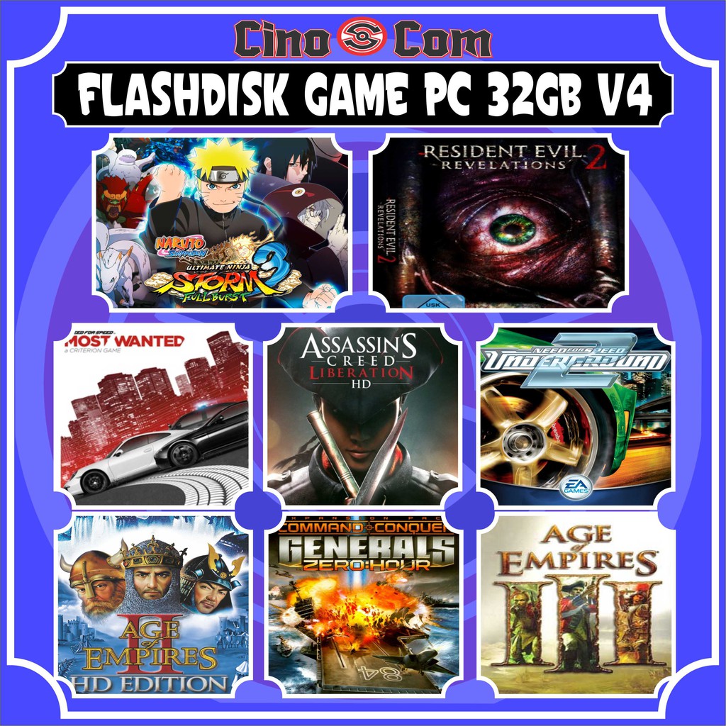 Jual USB Sandisk 32Gb Plus Game PC V4 | Shopee Indonesia