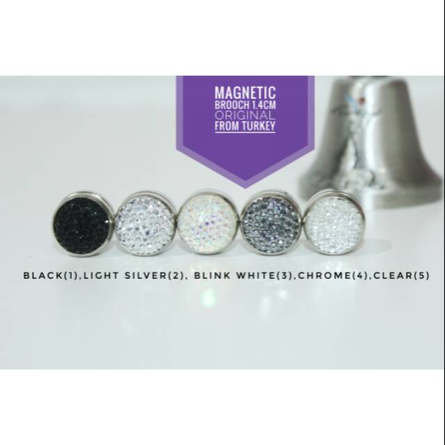 Jual Magnetic brooch asli turki magnet bros aksesoris jilbab kuat ...