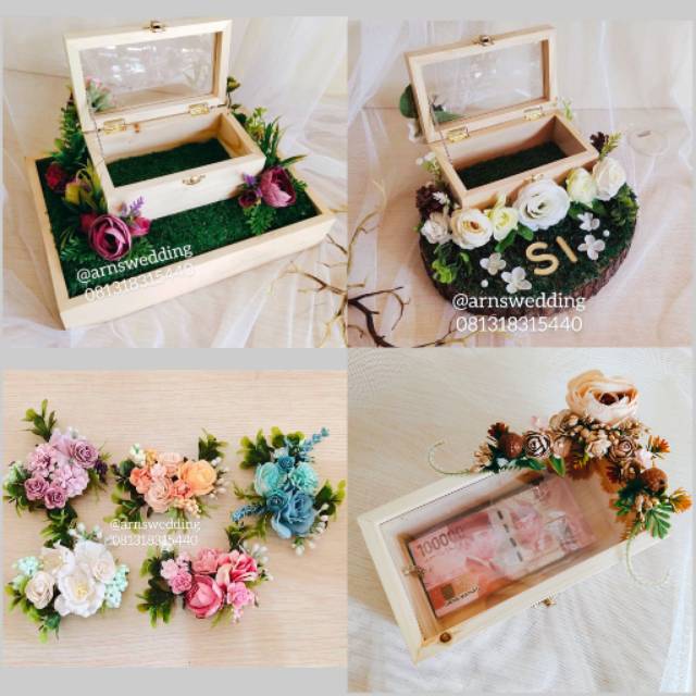 Jual KOTAK UANG / KOTAK MAHAR / BOX UANG / BOX MAHAR / KOTAK KAYU / BOX ...