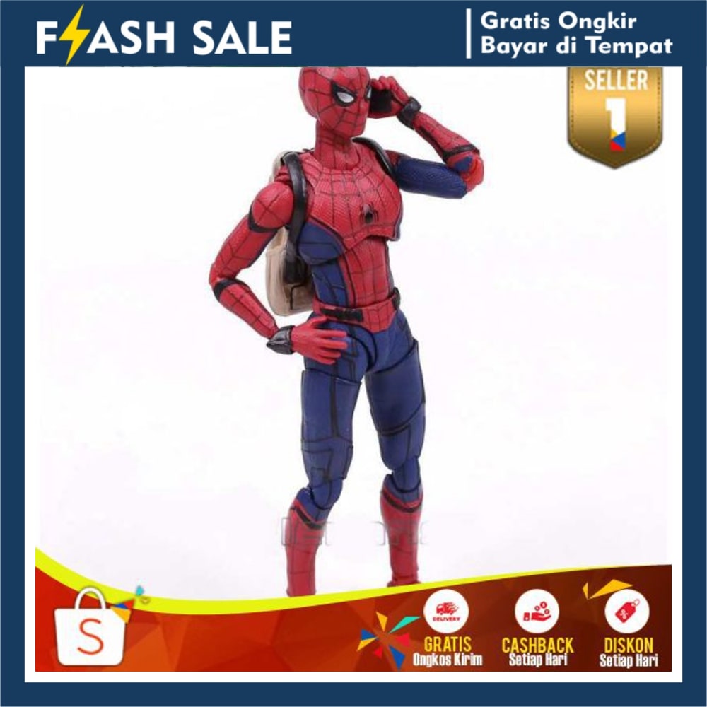 Jual Shfiguart Spiderman AF 02 Action Figure Terbaru Alat Pendukung ...