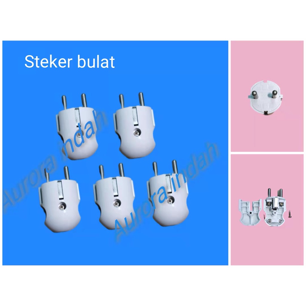 Jual Steker arde kuningan cop listrik Standar SNI colokan listrik ...