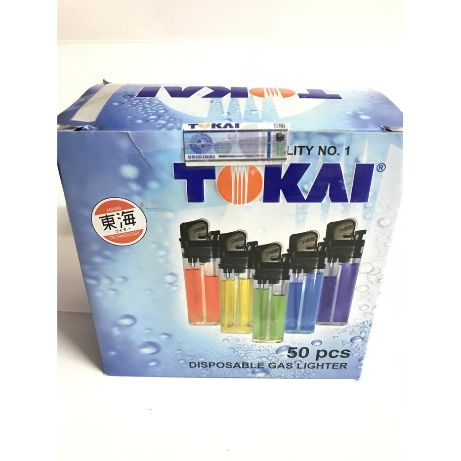 Jual Korek Api Gas Tokai (1 pak 50 pcs) | Shopee Indonesia