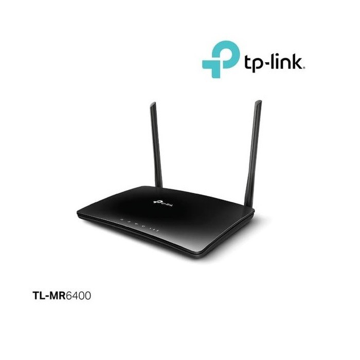 Jual TP-LINK TL-MR6400 300 Mbps 4G LTE SIM Card Slot Router | Shopee ...