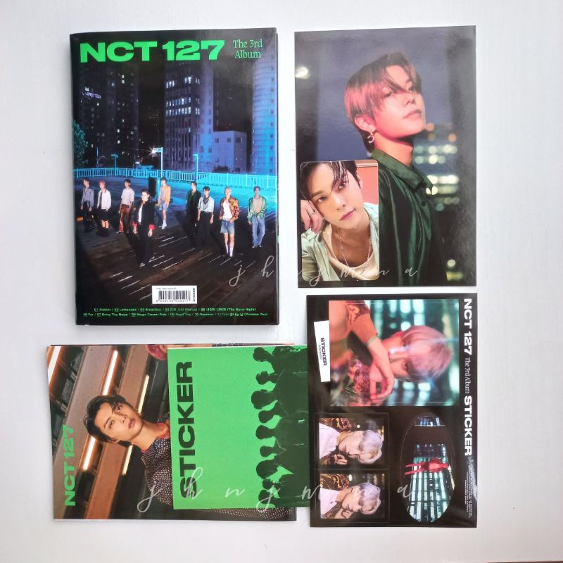Jual Album Seoul City NCT 127 STICKER Doyoung Fullset (+Roll poster ...