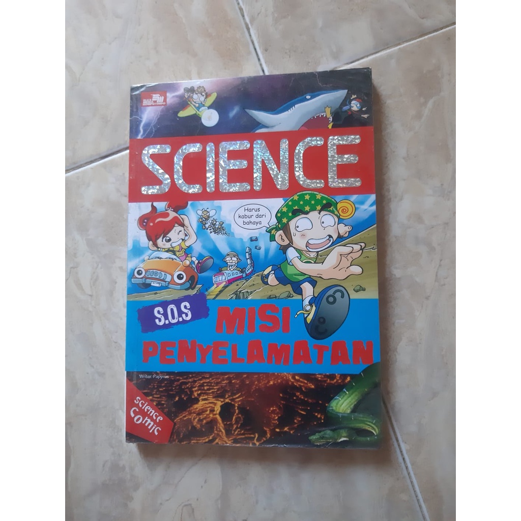 Jual Buku Komik Sains Science Comic Science S.O.S Misi Penyelamatan ...