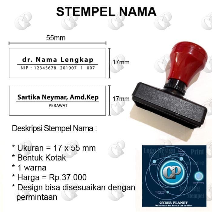 Jual Stempel Dokter / Perawat | Shopee Indonesia