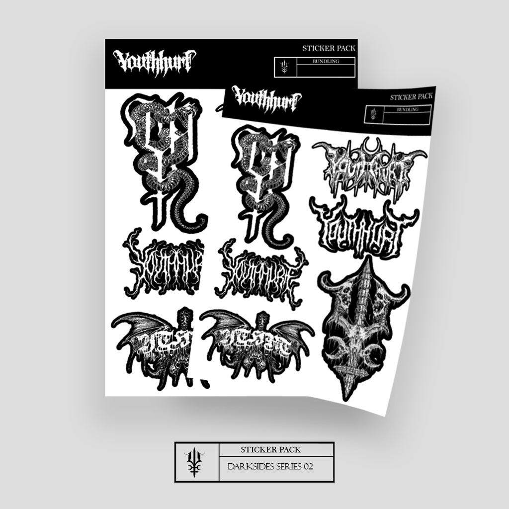 Jual STICKER PACK DARKSIDE SERIES | Shopee Indonesia