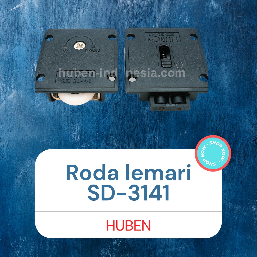Jual (Huben) Roda Pintu Lemari Sliding Roda Pintu Lemari Geser SD 3141 ...