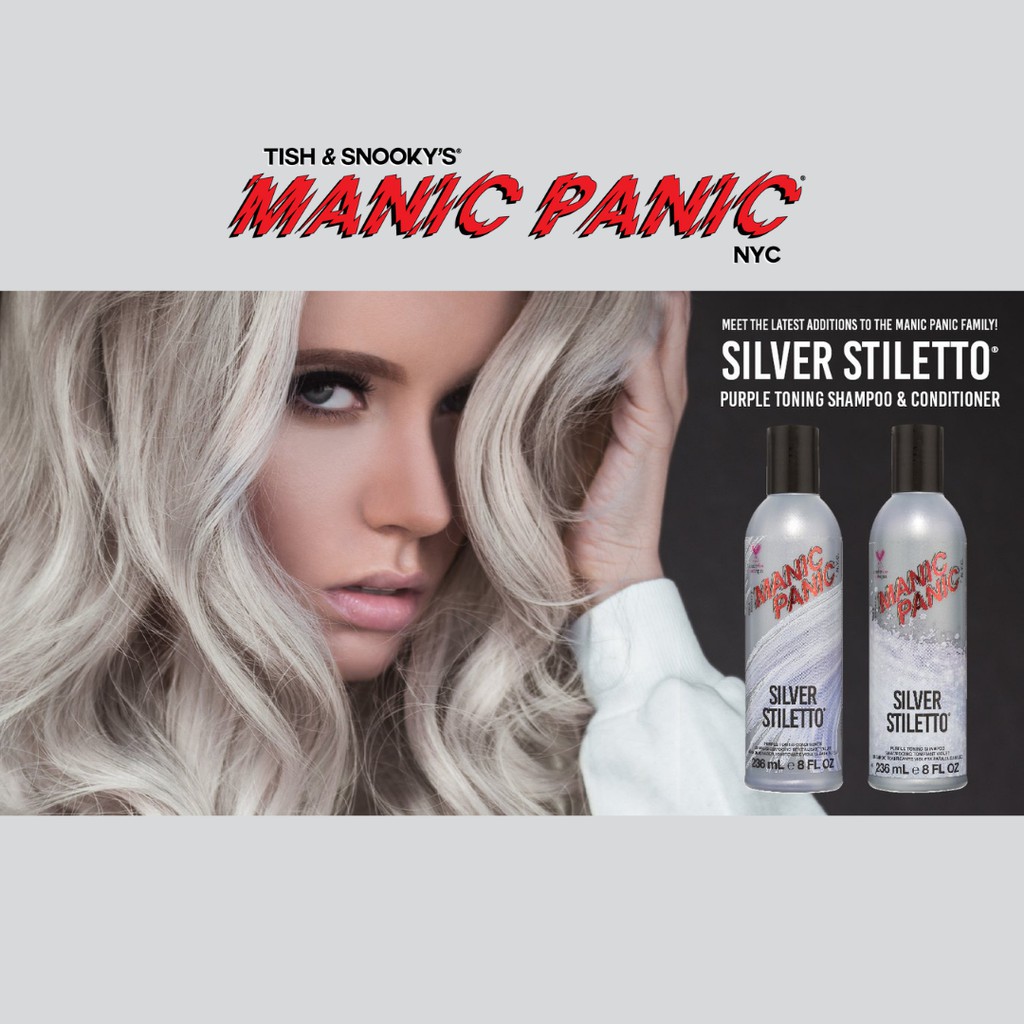 Jual Manic Panic Silver Stiletto (Shampoo - conditioner) | Shopee Indonesia