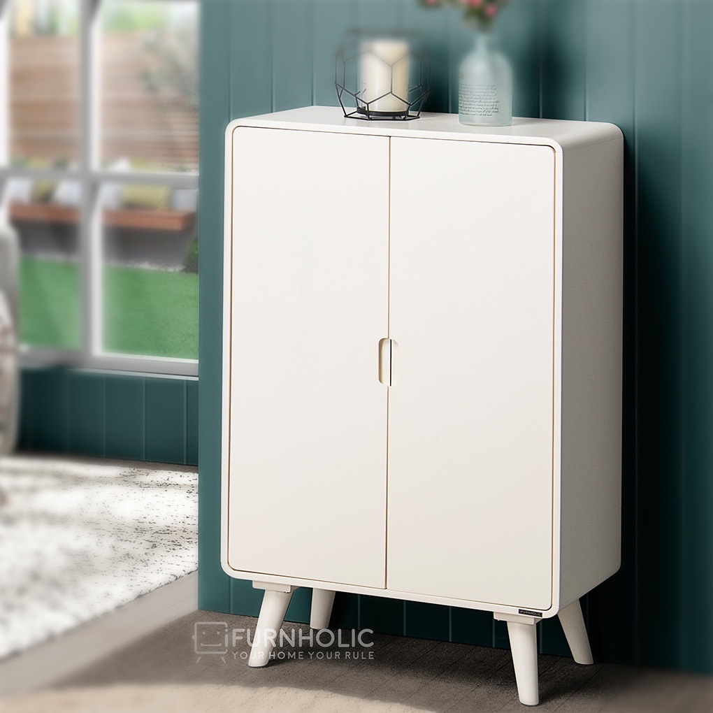 Jual IFURNHOLIC Flint Shoe Cabinet I Lemari Sepatu Minimalis | Rak ...
