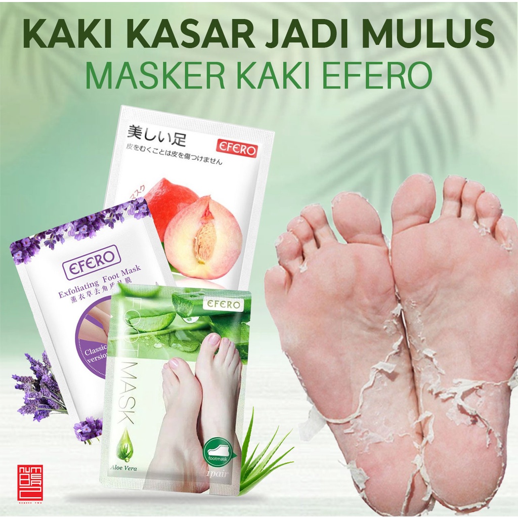 Jual MASK/Masker kaki-fero foot mask masker kaki pengelupas kulit mati ...