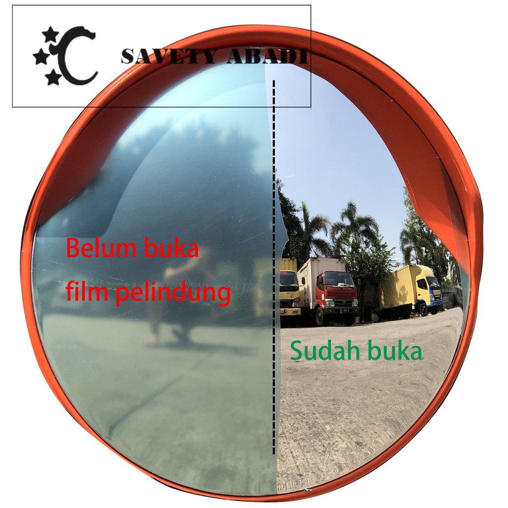 Jual Convex Mirror 80CM 800mm Cermin Kaca Cembung Tikungan Cermin ...