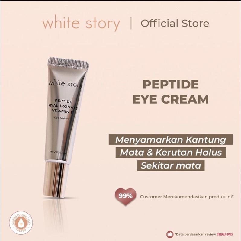 Jual White Story Peptide Eye Cream | Shopee Indonesia