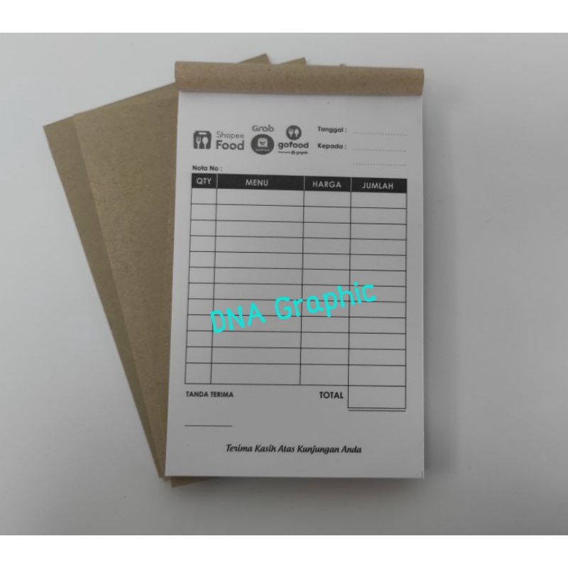 Jual NOTA MAKANAN | Shopee Indonesia