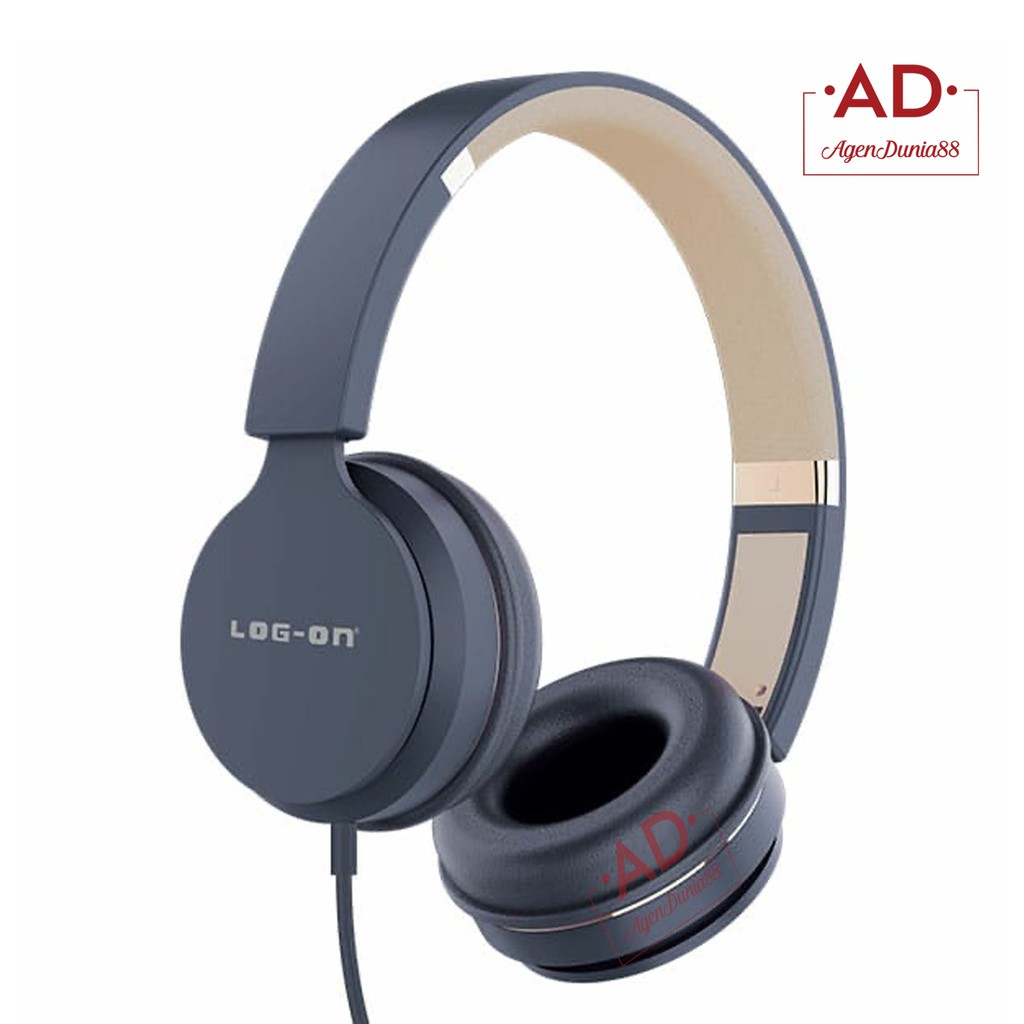 Jual HEADSET LOG ON HI-FI SOUND WITH EXTRA BASS - HEADPHONE HearOn5 HP5 ...