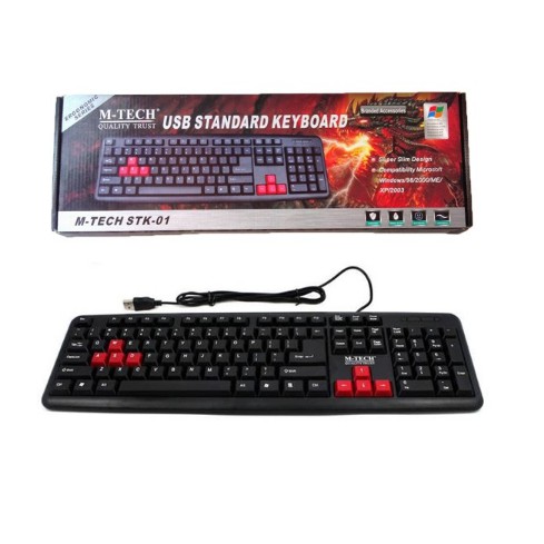 Jual Trend-M-Tech Keyboard USB STK-01 | Shopee Indonesia