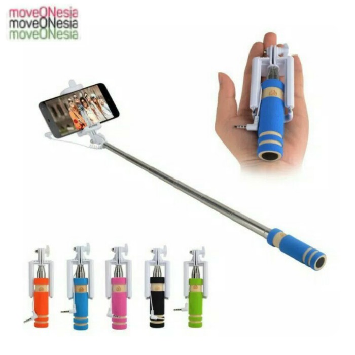 Jual Tongsis Kabel Mini dan Cute / Mini Cable Monopod | Shopee Indonesia