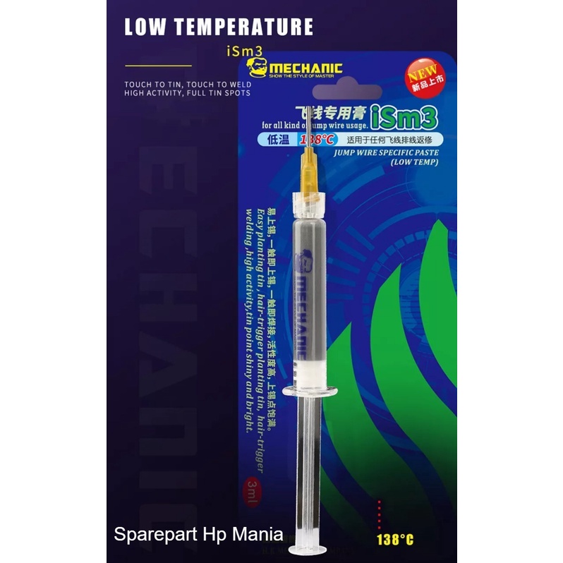 Jual TIMAH CAIR MECHANIC iSm3 (3ml) JUMP SPECIFIC PASTA ORIGINAL ...