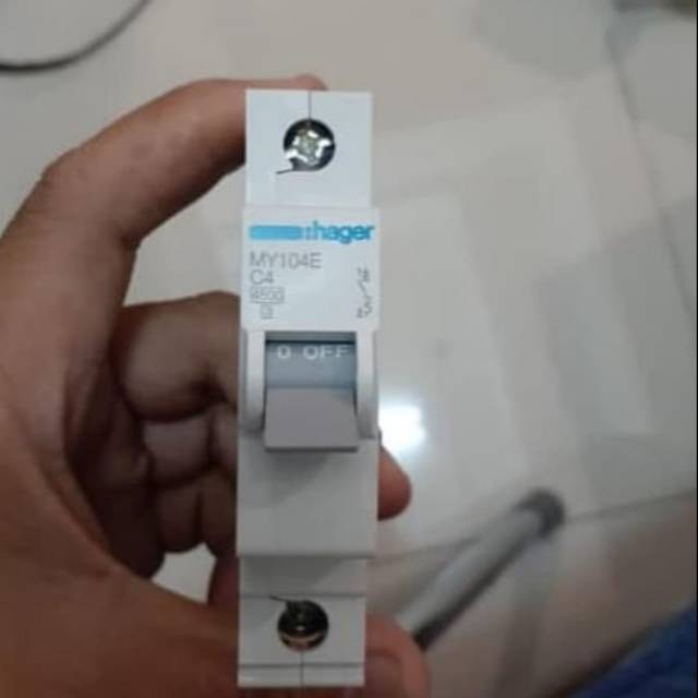Jual MCB 1 PHASE 2A - 6A HAGER ORI | Shopee Indonesia