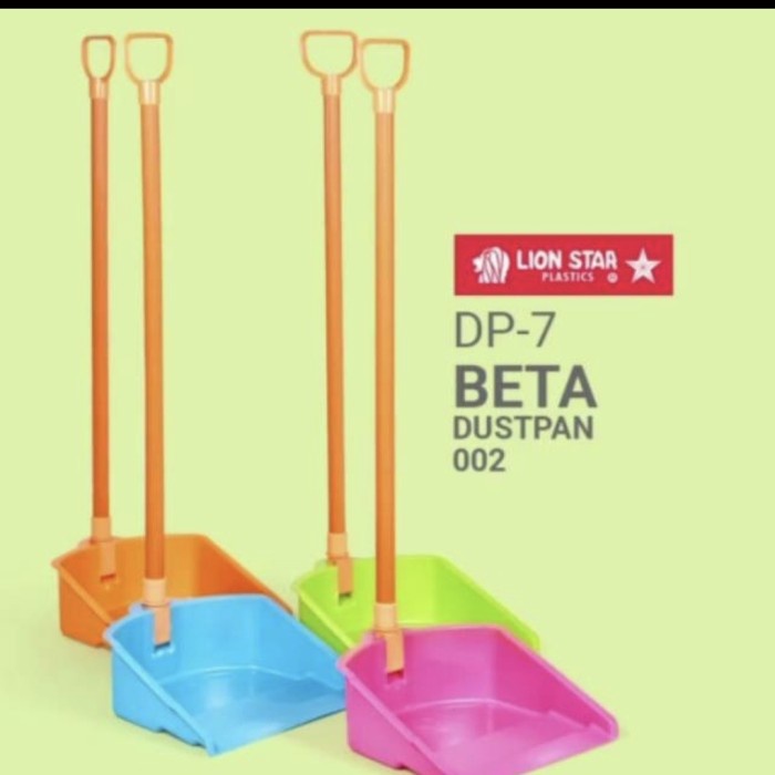 Jual ( Beta ) Dustpan 002 Lion Star Pengki Gagang Lipat Serokan Sampah ...