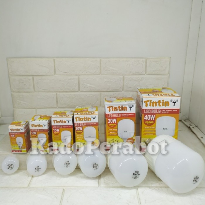 Jual Lampu Tintin 30 Watt - Bohlam Ruang Tamu -Lampu Led - Lampu Terang | Shopee Indonesia