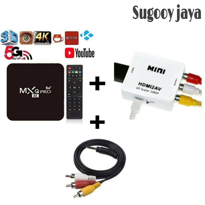 Jual Paket lengkap android tv untuk tv tabung | Shopee Indonesia