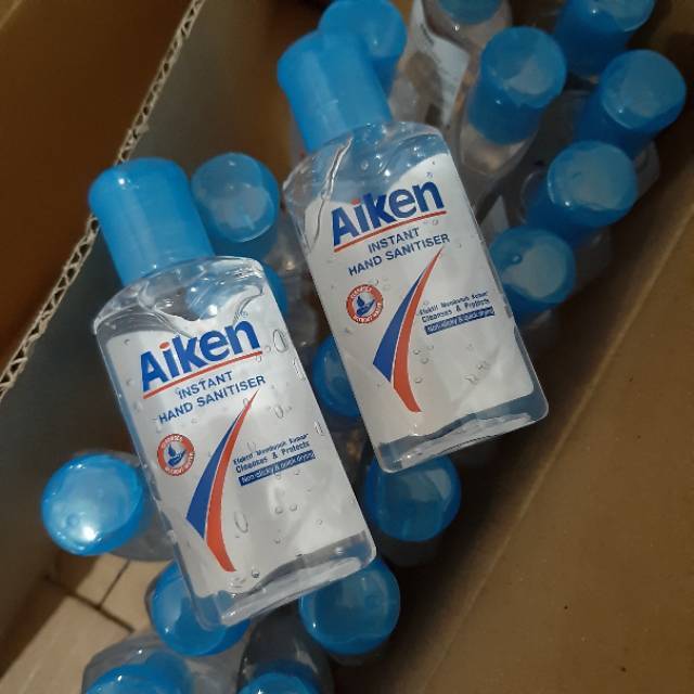Jual Handsanitizer Aiken gel 50ml Antiseptik gel ( KEMENKES ) | Shopee ...