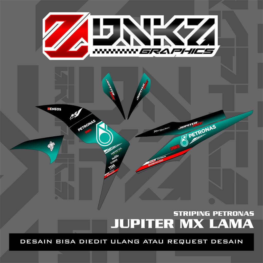 Jual Stiker Jupiter MX Lama MX OLD Decal Striping Jupiter MX Lama MX ...