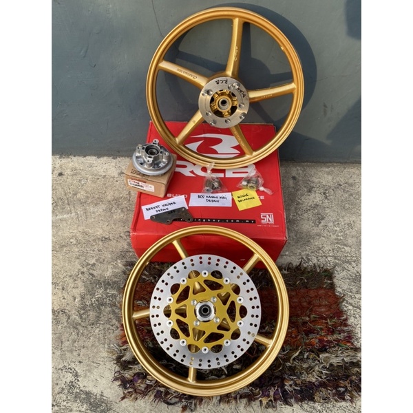 Jual velg rcb pnp crf velg pelek set rcb palang 5 pnp crf set | Shopee ...