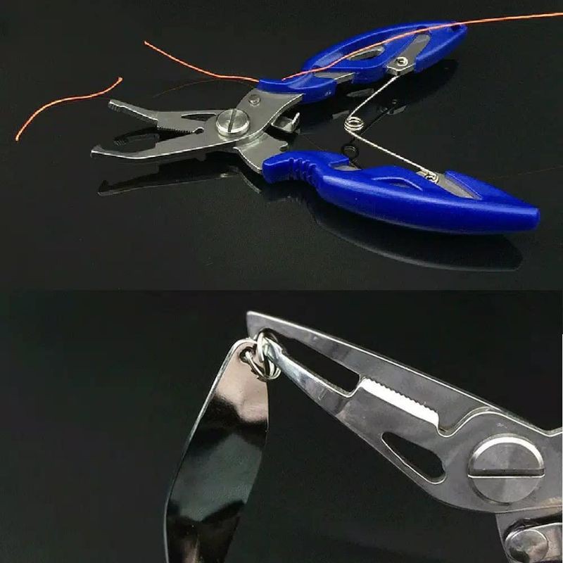 Jual Tang Pancing Fishing Pliers Tang Split Mancing Serbaguna | Shopee ...