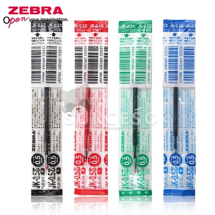 Jual Zebra Refill Isi Sarasa Seri JK / Refill Sarasa 3+S | Shopee Indonesia
