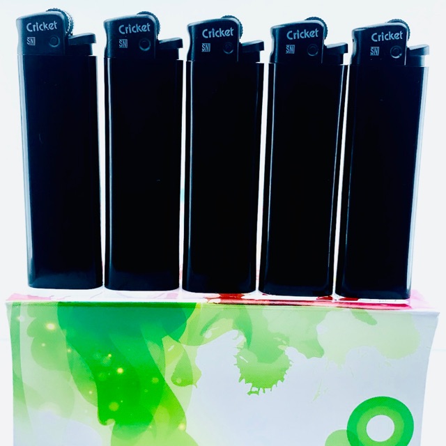 Jual Korek cricket polos warna hitam (tanpa merk) dan m2000 polos hitam ...