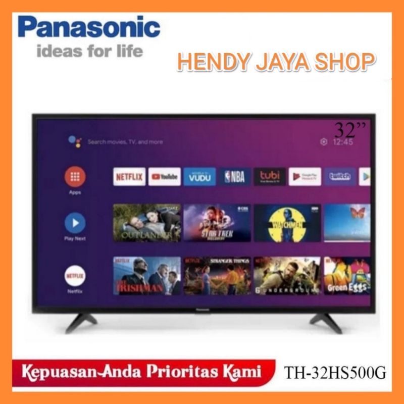 Jual PANASONIC TH32HS500G LED SMART ANDROID TV 32 INCH 32HS500G 100% ...
